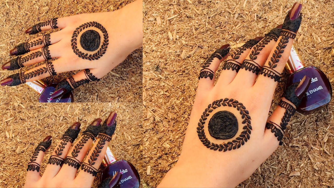 Traditional Gol Tikki Mehndi Design For Hand Tikki Mehndi Design traditional-gol-tikki-mehndi-design-for-hand-tikki-mehndi-design