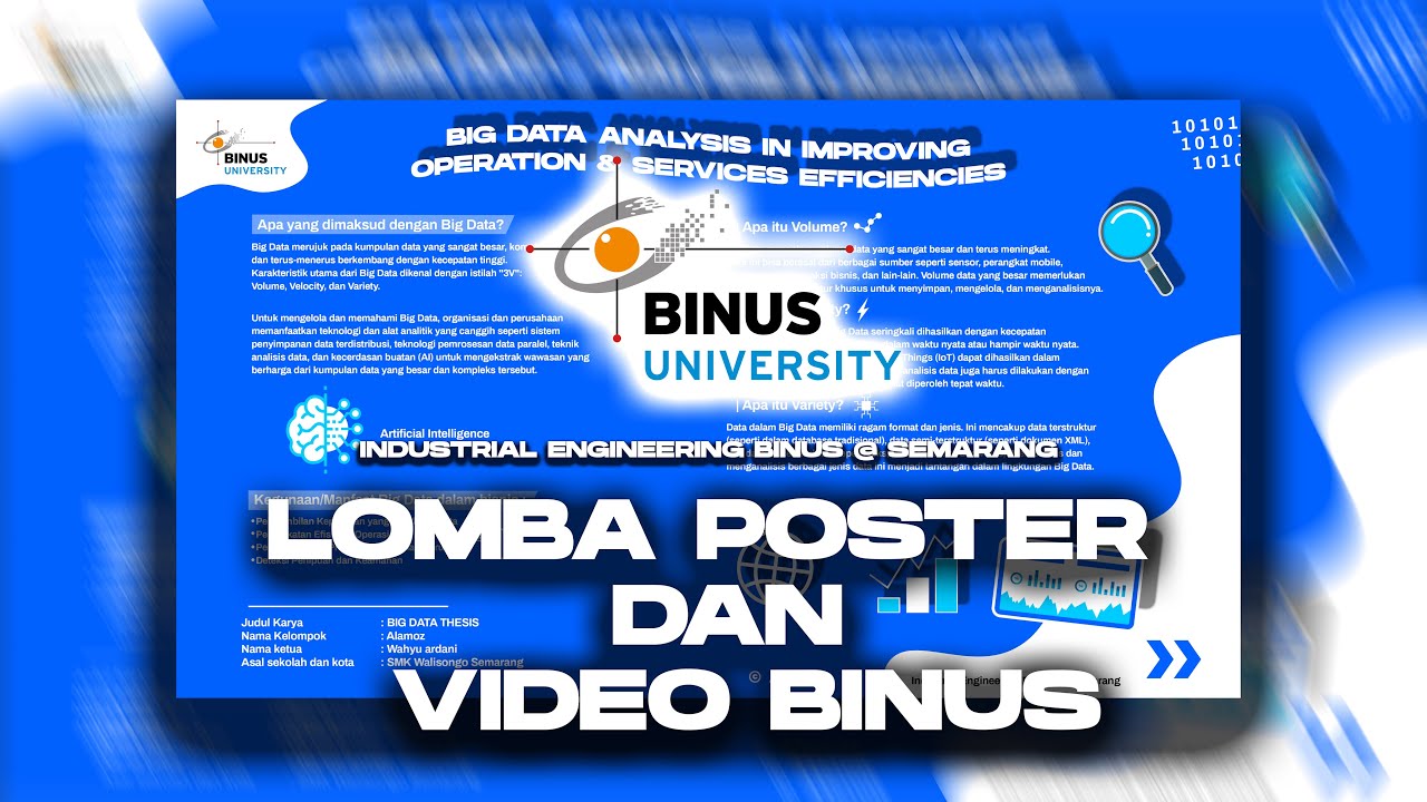 IE COMPETITION 2023: POSTER & VIDEO Binus // Industrial Engineering BINUS @ Semarang by Alamoz ...