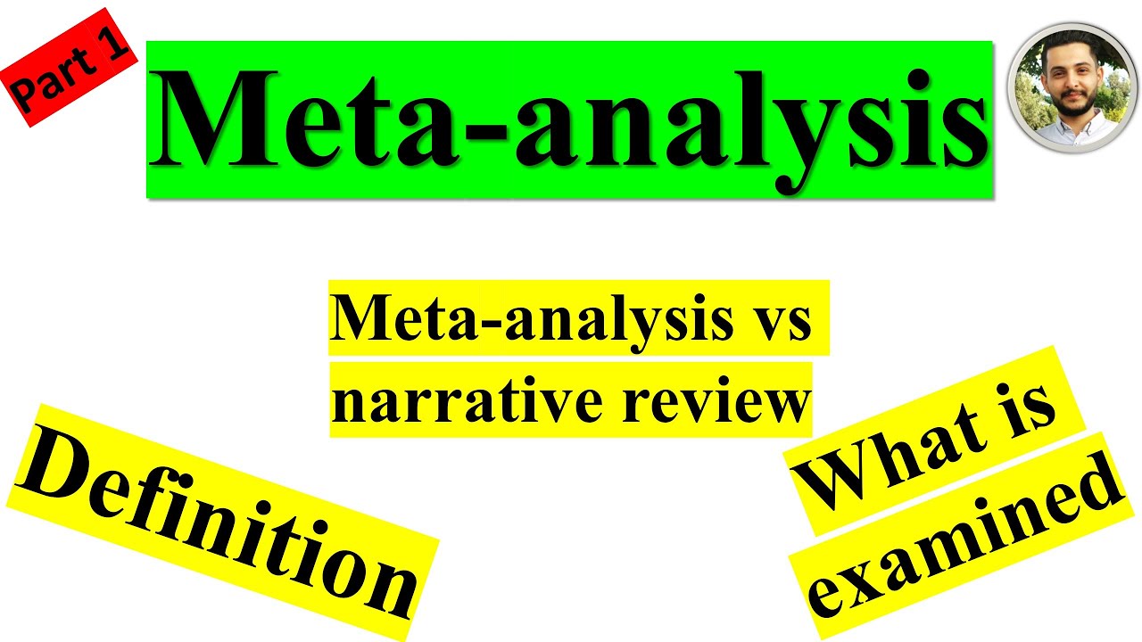 META-ANALYSIS _ Part 1 _ What is meta-analysis? - YouTube