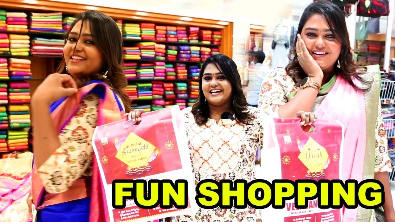 Fun Shopping 😀😂 | Velavan Stores | Akalya Venkatesan - YouTube