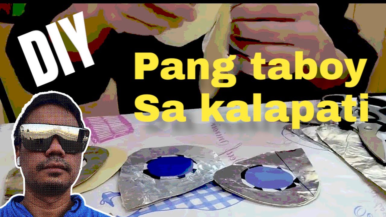 DIY pang taboy sa kalapati - YouTube