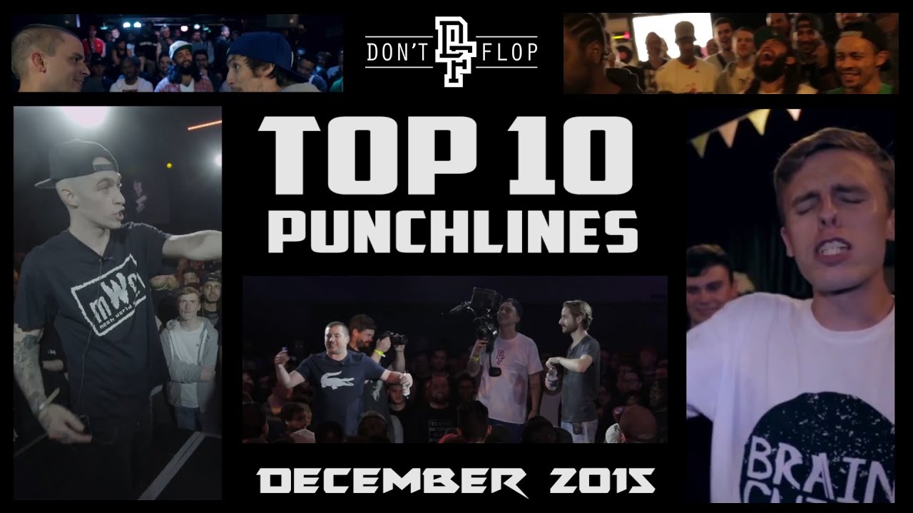 Top 10 Rap Battle Punchlines: December 2015 | Funny Compilation - YouTube