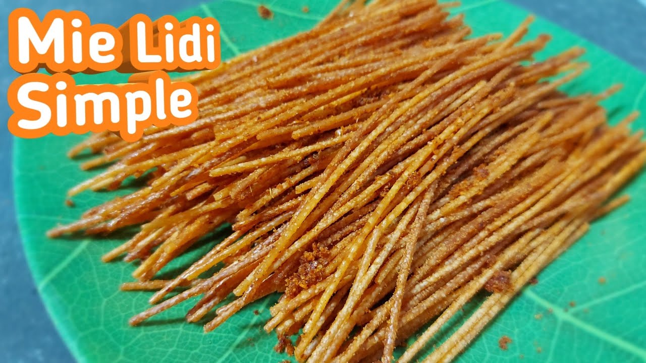 Cara membuat mie lidi || super gampang - YouTube