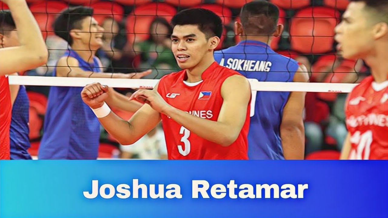 Joshua Retamar | Best volleyball Plays | 2019 SEA Games - YouTube