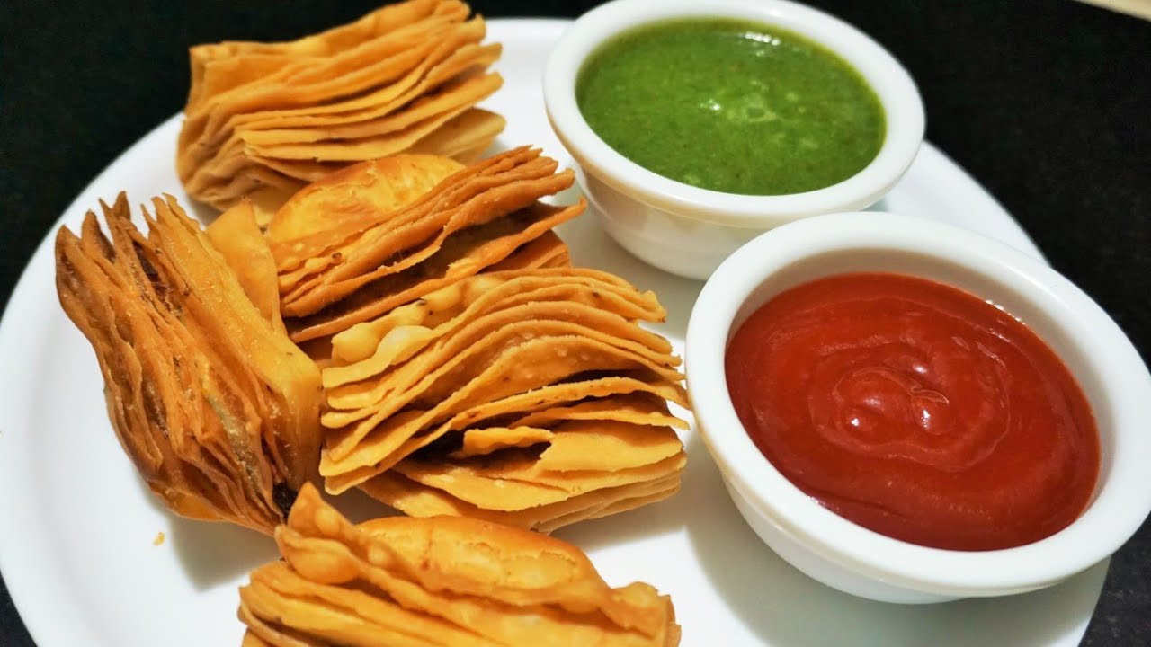 Japani samosa recipe | 7 layer samosa recipe | Satpura Recipe | Chandni ...