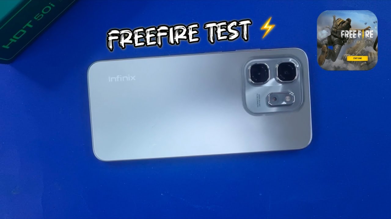 Infinix Hot 50i Freefire Game Test | Freefire Graphics | Gameplay ⚡️ ...