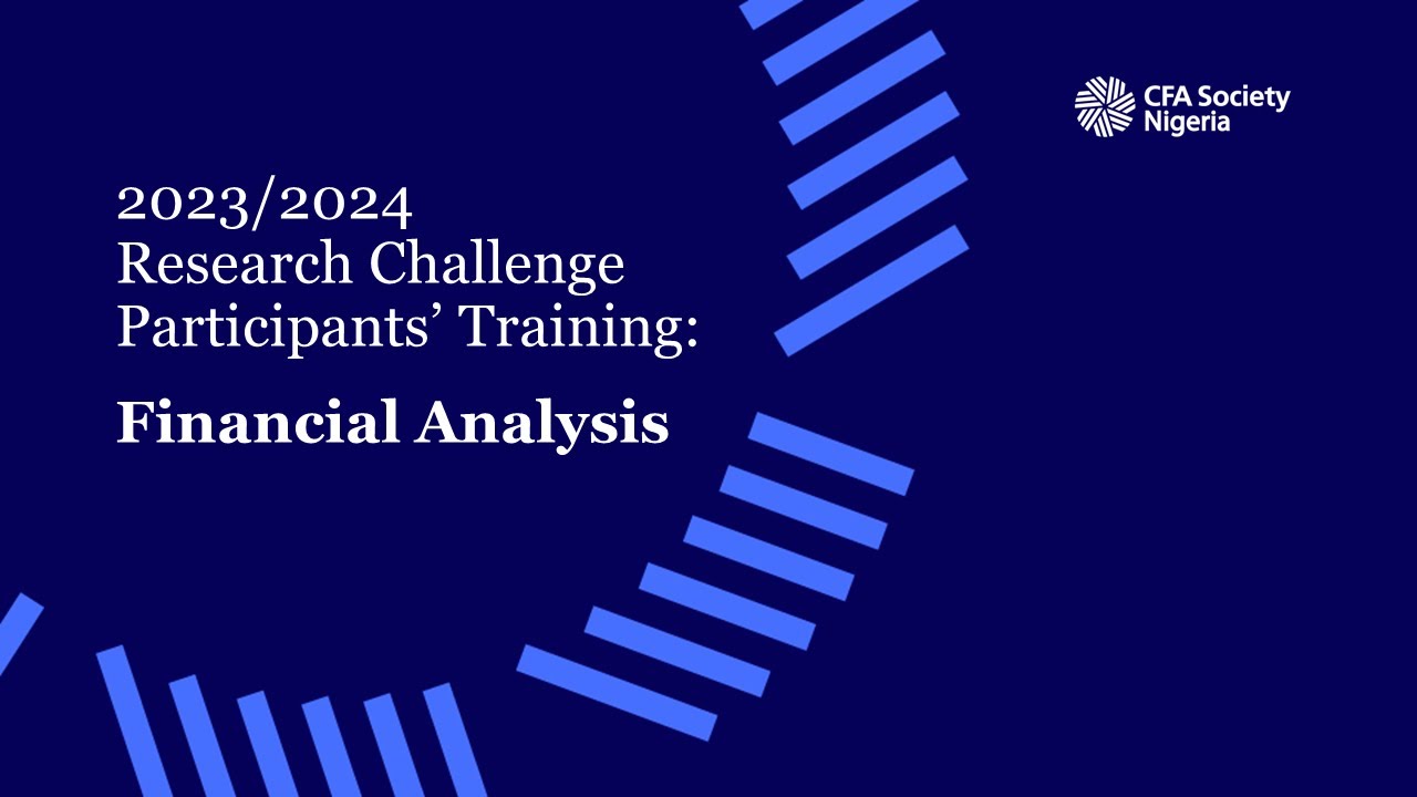 Research Challenge Bootcamp: Financial Analysis (Part 1) - YouTube