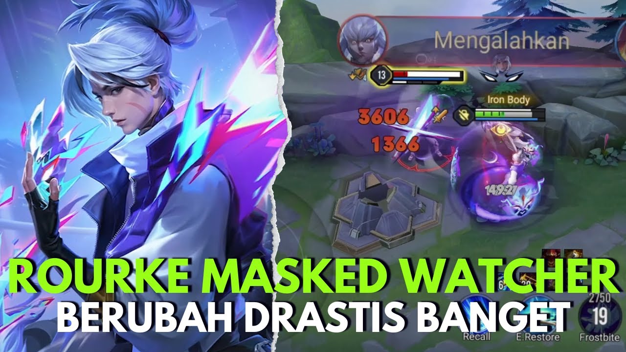Rourke Masked Watcher Skin - Dari Bapak Bapak Kumis Jadi Anak Muda ...