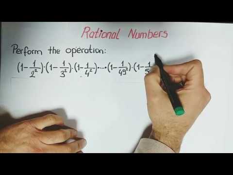 Mixed operations with Rational Numbers part 3 - YouTube