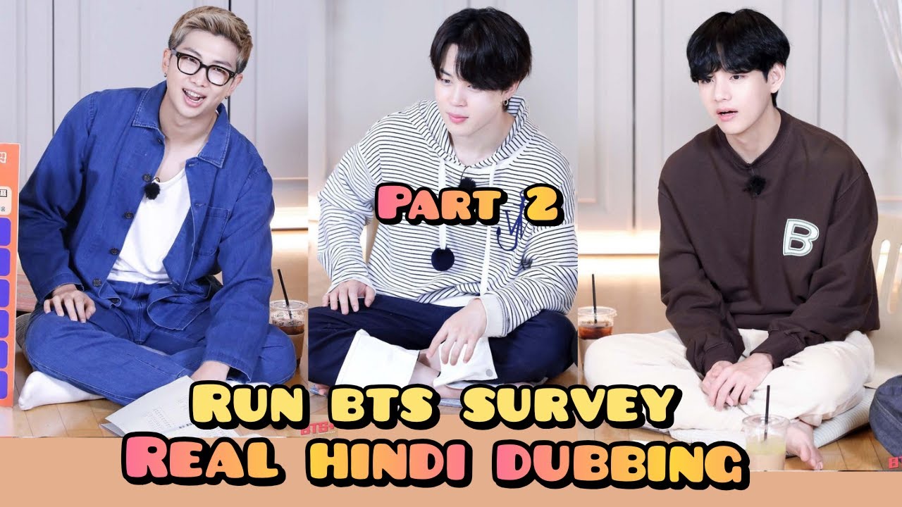 RUN BTS Ka Safar // Part -2 // Real Hindi Dubbing // Run Episode 154 ...