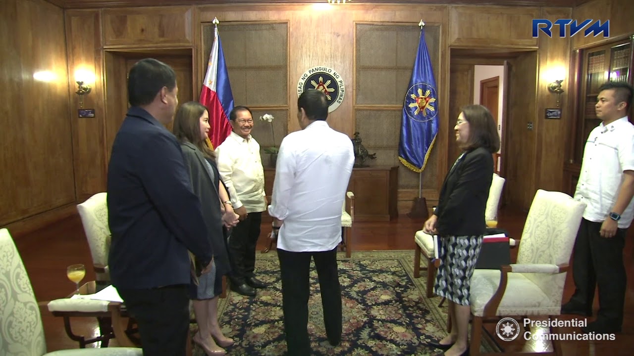 Meeting with DA Secretary Emmanuel Piñol and NFA Administrator Jason ...