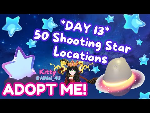 *DAY 13 * - 50 Shooting Star Locations in Adopt Me! - Lunar New Year ...
