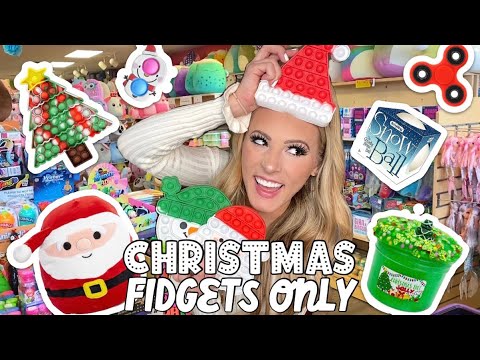 Buying EVERY Christmas FIDGET, SLIME, & SQUISHMALLOW at LEARNING ...