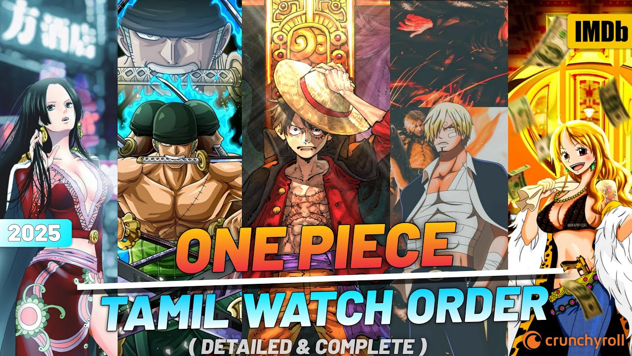 One Piece Watch Order Tamil (தமிழ்) 🔥🔥 - YouTube