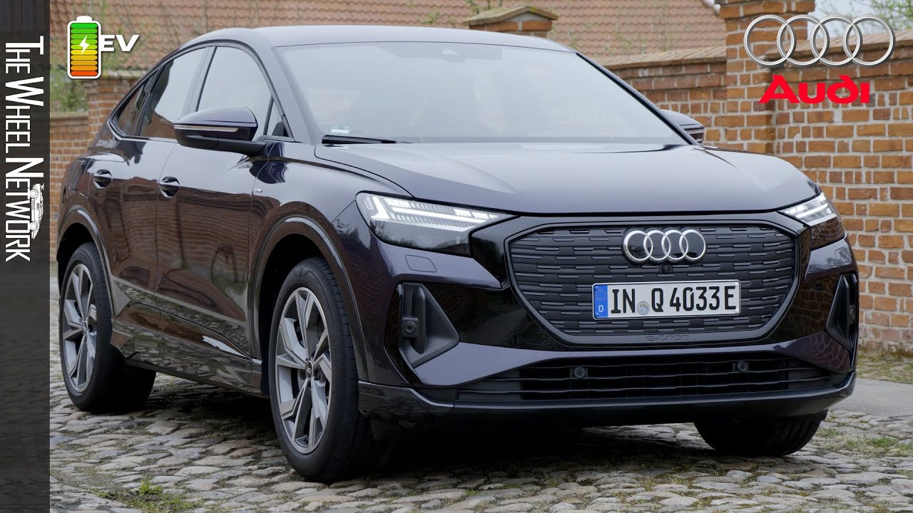 2022 Audi Q4 e-tron Sportback | Aurora Violet | Driving, Interior ...