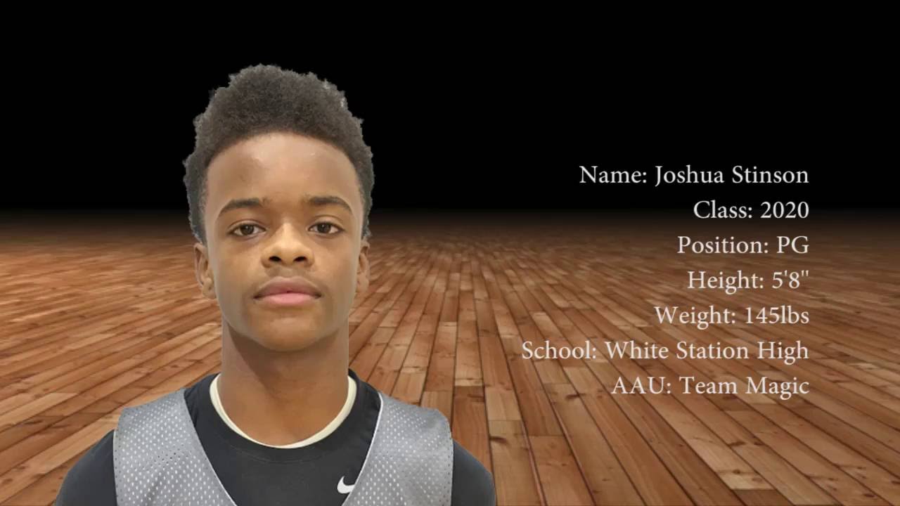 #28 | Joshua Stinson | 5'8 | PG | 2020 - YouTube