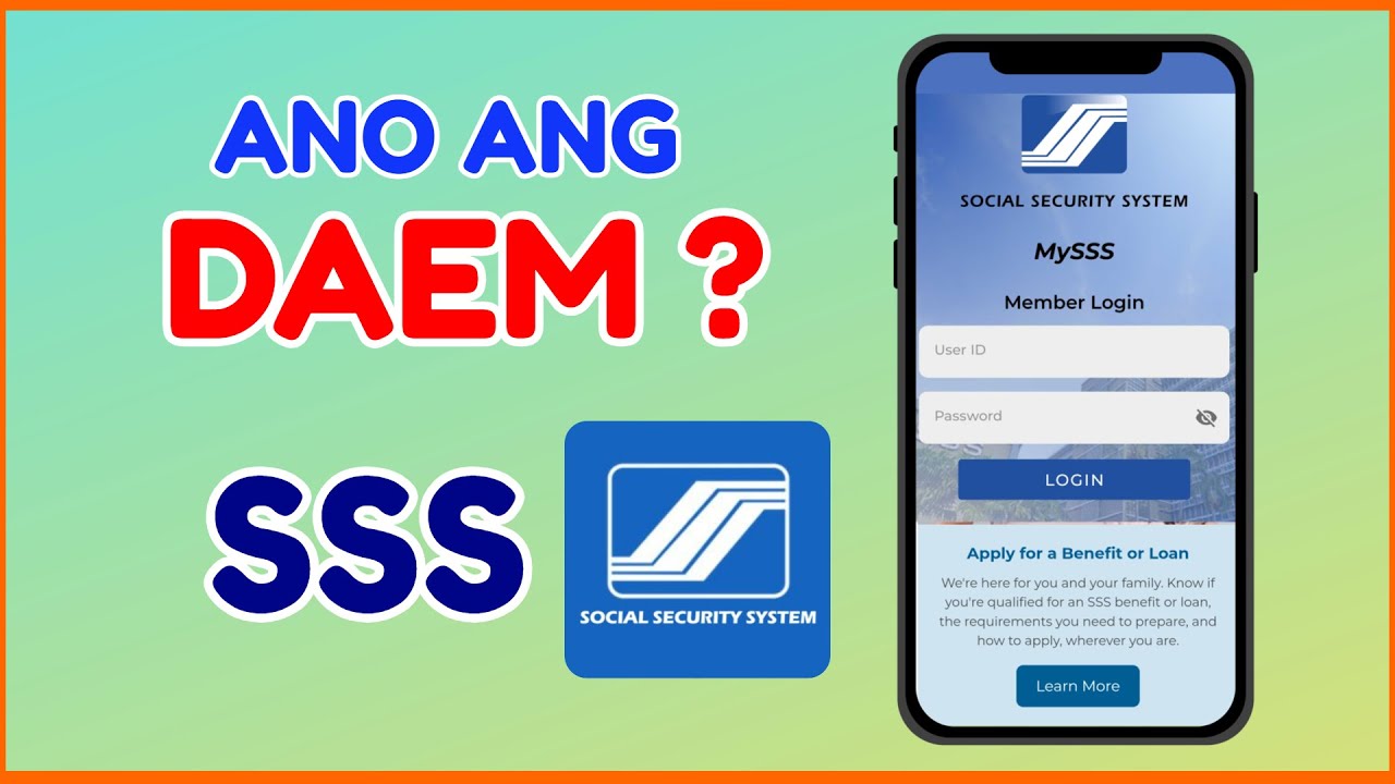 What is SSS Disbursement Account Enrollment or SSS DAEM - YouTube