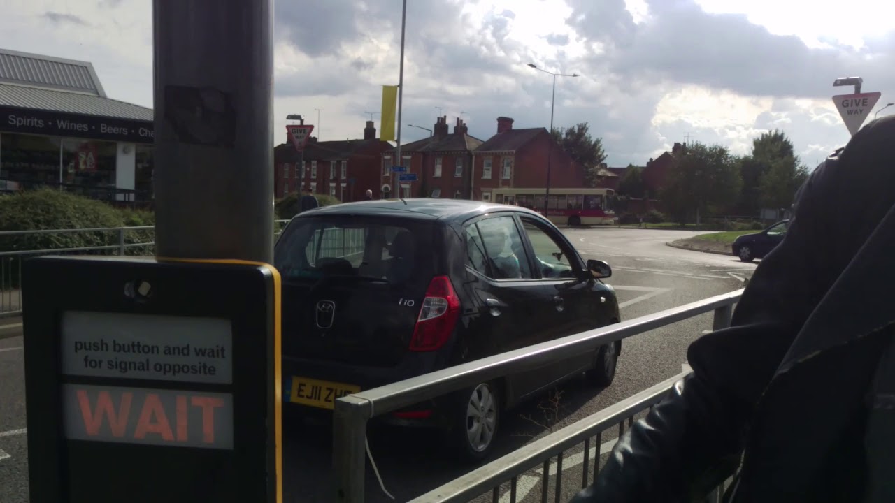 A Mr Bean bus driving round the roundabout to go and see Mr Bean on ...