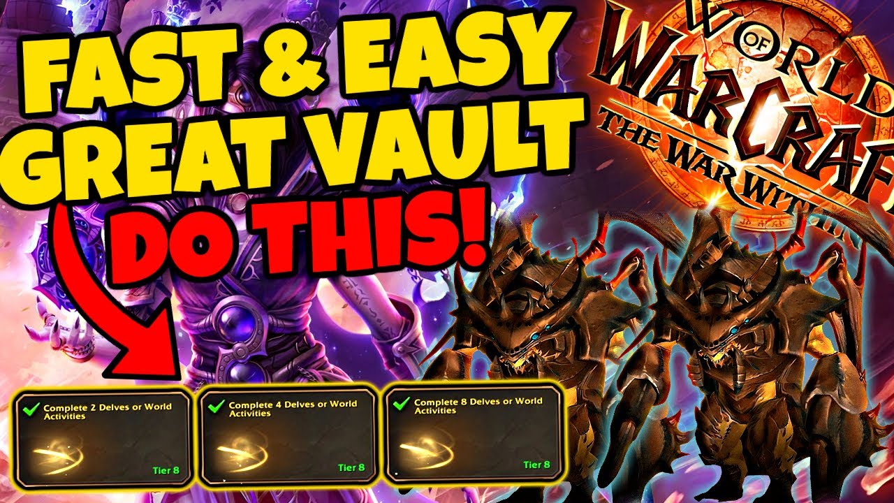 Fill Your Great Vault in 20 MINUTES! Fast & Easy Gear - Do This Now ...