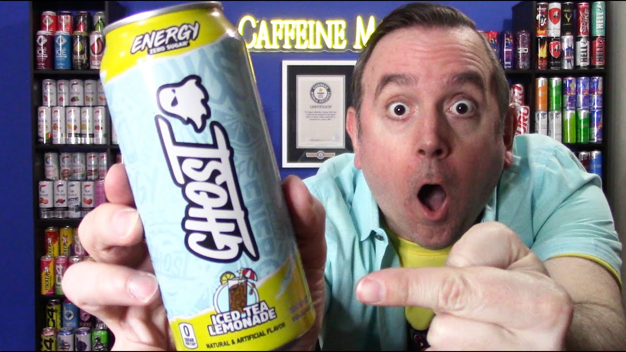 Ghost Iced Tea Lemonade Energy Drink Review - YouTube