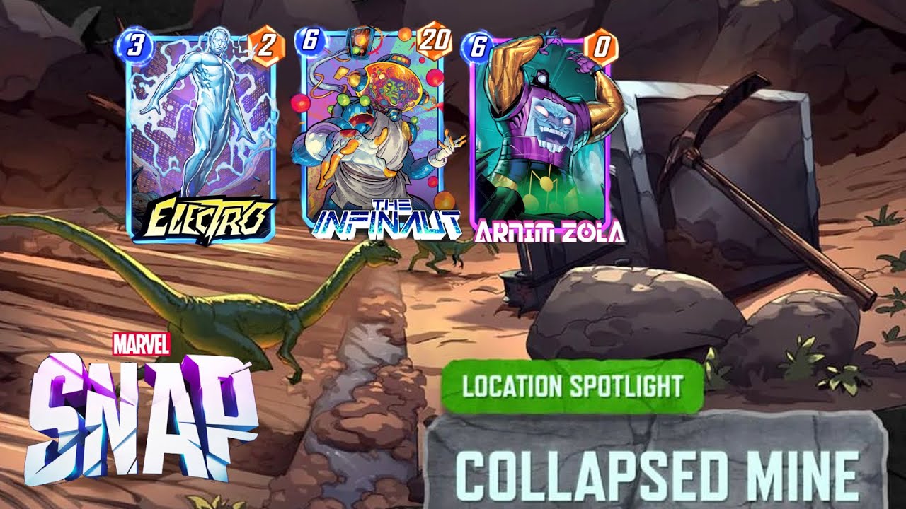 Double Infinaut Turbo Deck, Collapsed Mine Featured Location - Marvel ...
