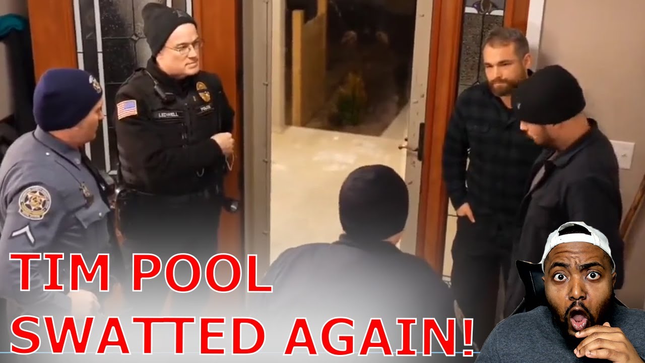 Tim Pool SWATTED Again After Stranger Trespasses Into His Studio - YouTube
