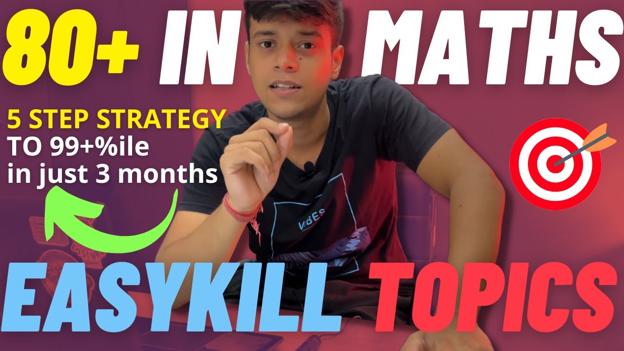 How To Score 80 Marks In Maths JEE Main 2023 Easy Kill Topics For how-to-score-80-marks-in-maths-jee-main-2023-easy-kill-topics-for