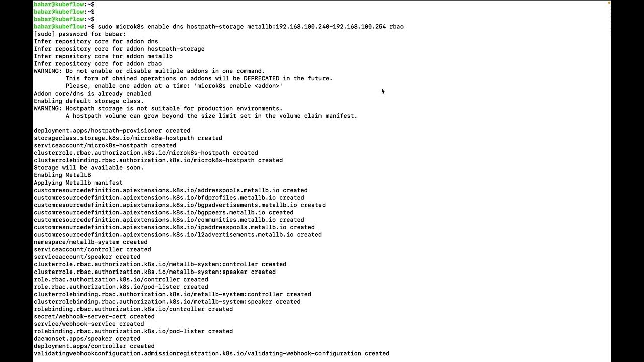 Install and configure Microk8s and enable GPU to deploy kubeflow and mlflow using juju - YouTube