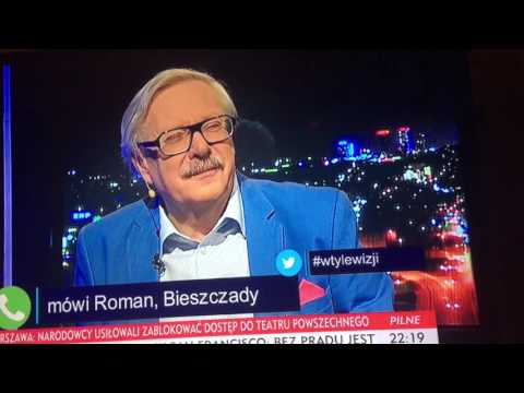Roman z Bieszczad i Magdalena Ogórek -W tyle wizji 21/04/2017