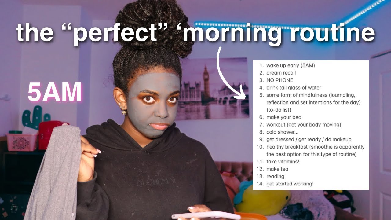 i tried the BILLIONAIRE morning routine - YouTube