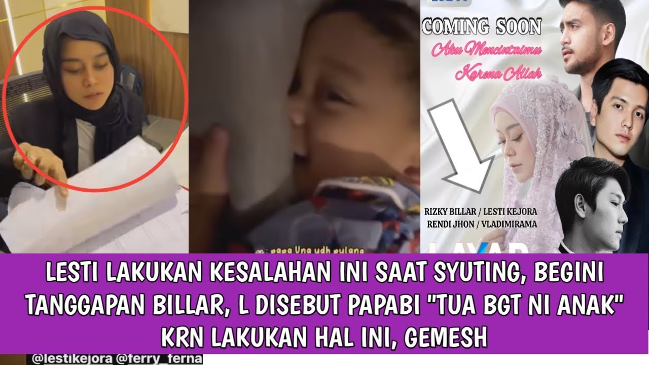 LESTI LAKUKAN KESALAHAN INI SAAT SYUTING, INI TANGGAPAN BILLAR, L ...