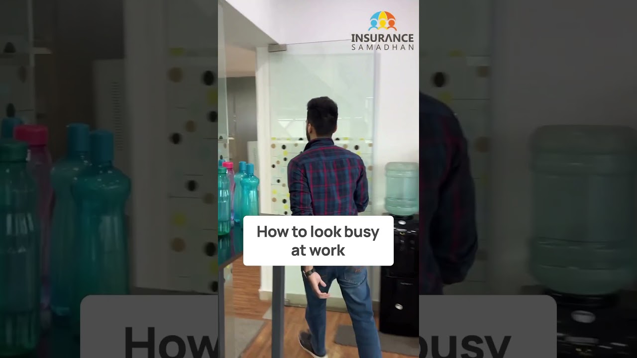 Looking Busy At Work