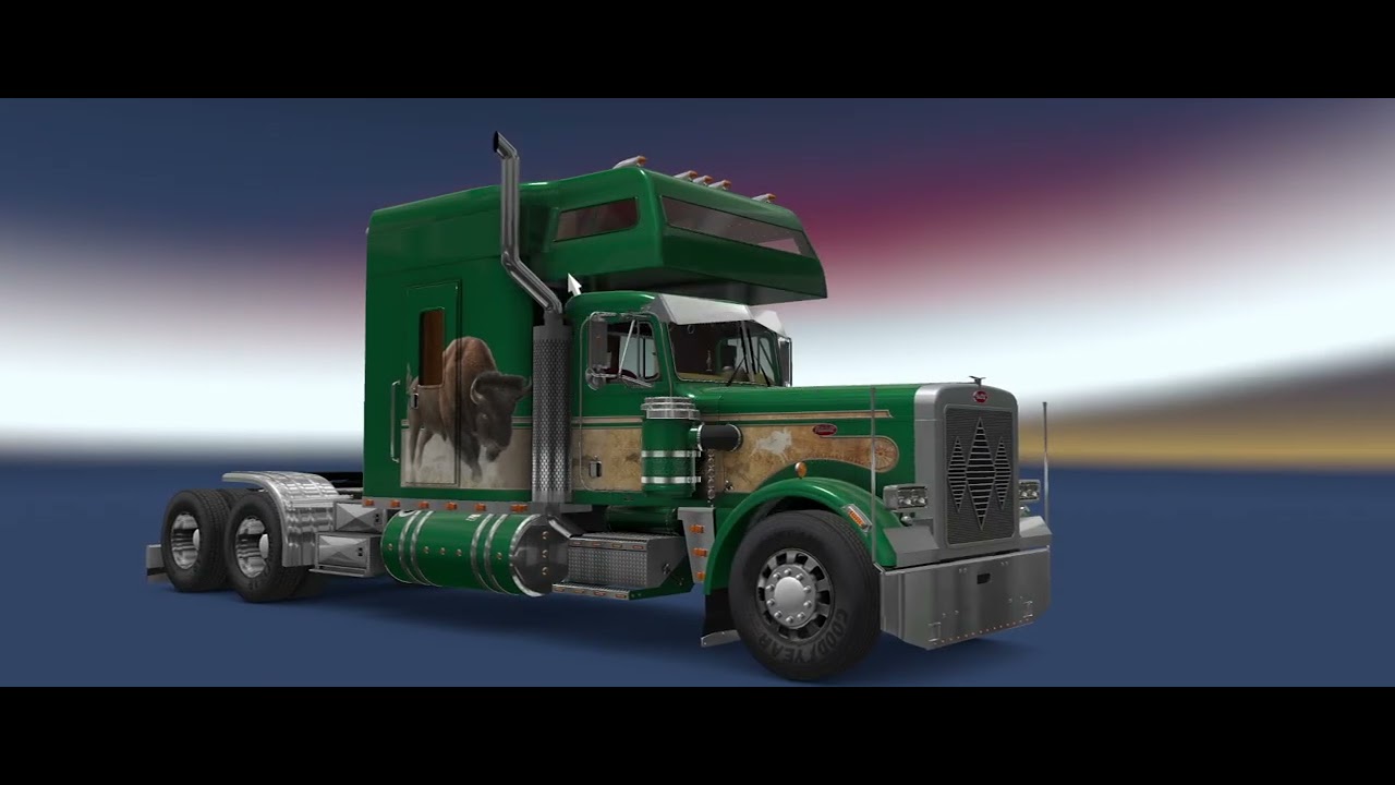 EMT Mods *Peterbilt 359 Livlab* and MattVT *Lake County Cattle Yard ...