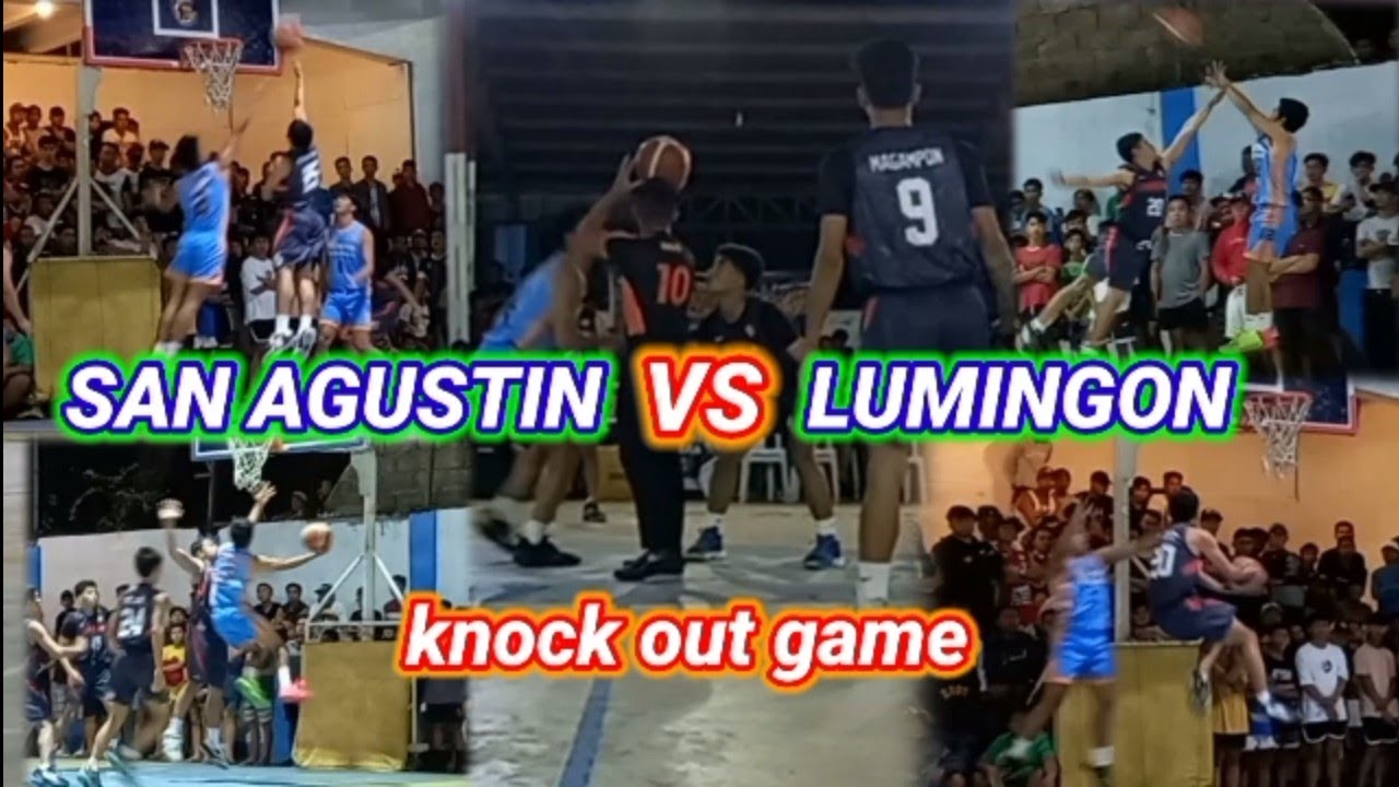knock out game san agustin vs lumingon - YouTube