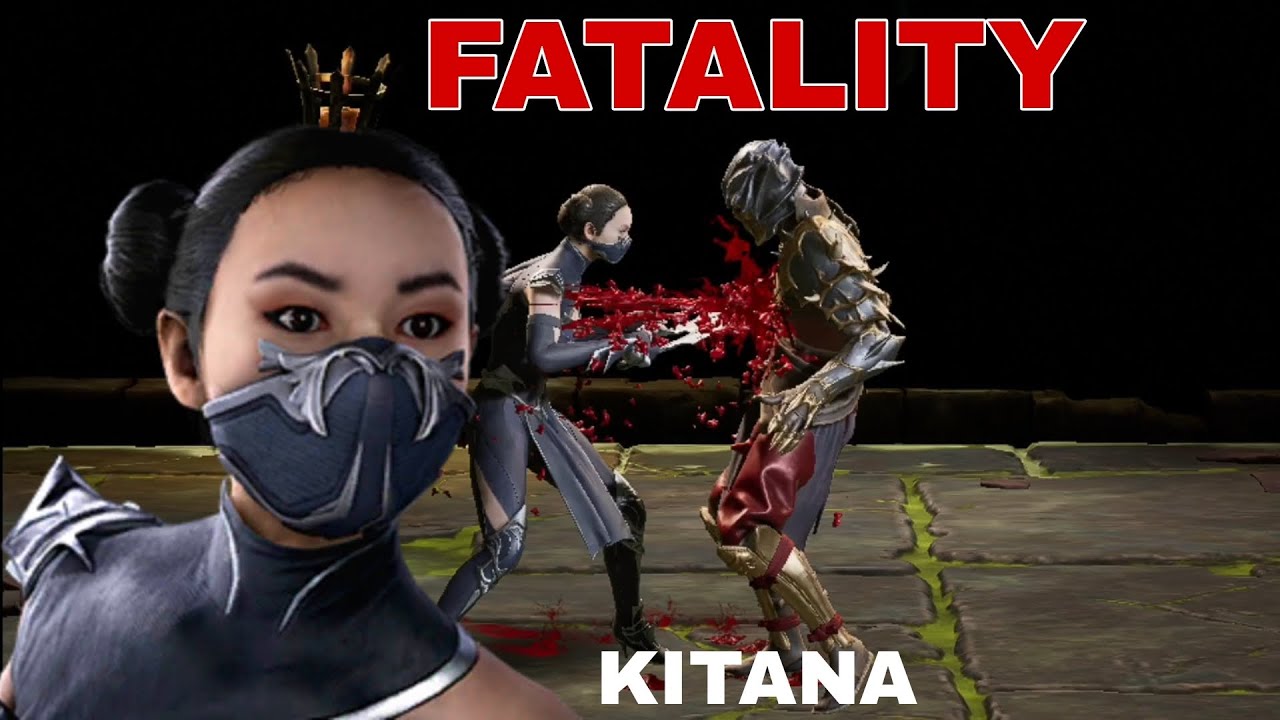 MORTAL KOMBAT ONSLAUGHT - Kitana Abanico Bélico [Fatality]. - YouTube