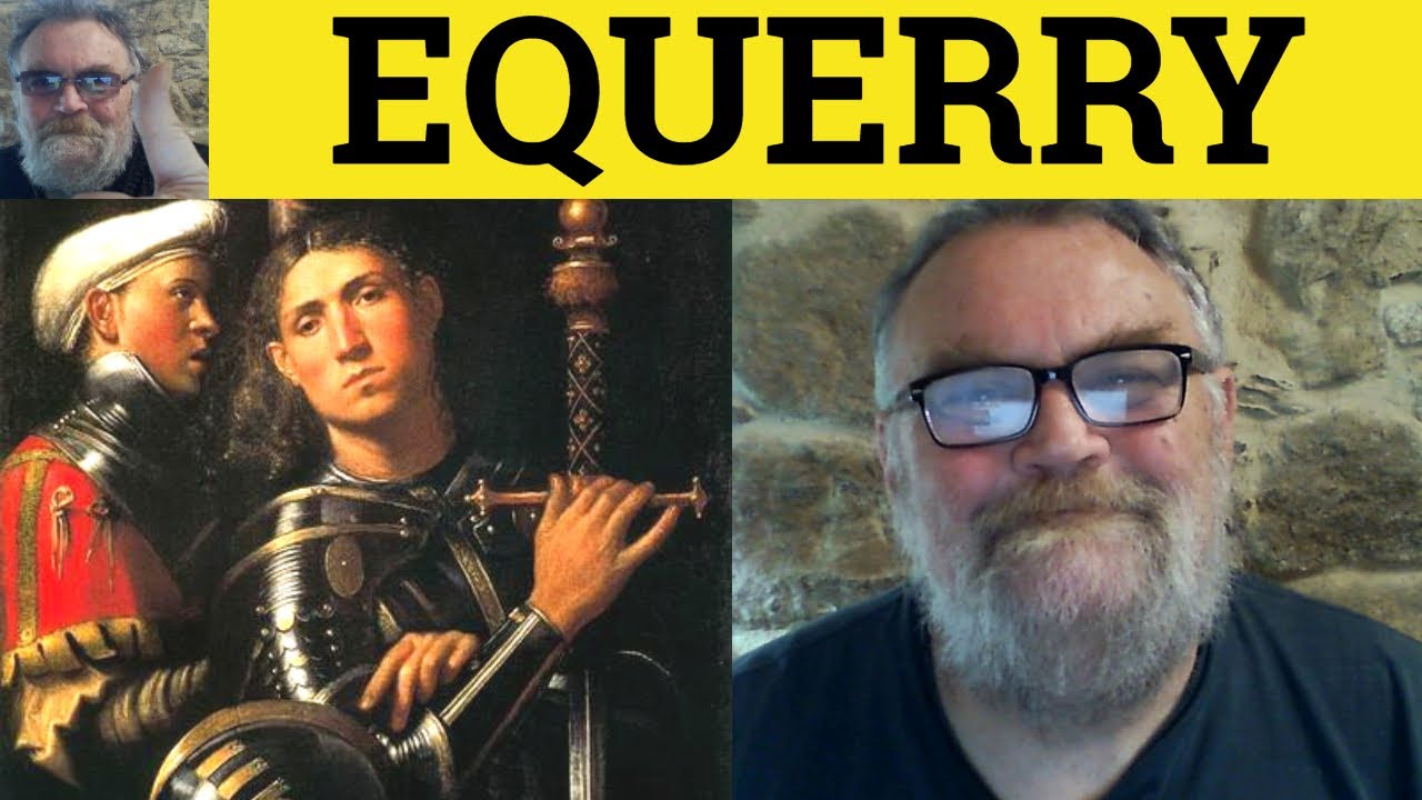 🔵 Equerry Meaning - Equerry Examples - Define Equerry - British Royalty ...