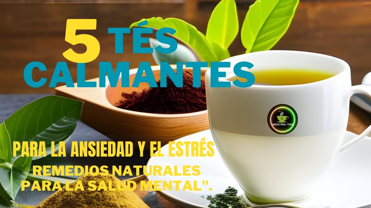 5 Tés Calmantes para la Ansiedad y el Estrés: Remedios Naturales para ...