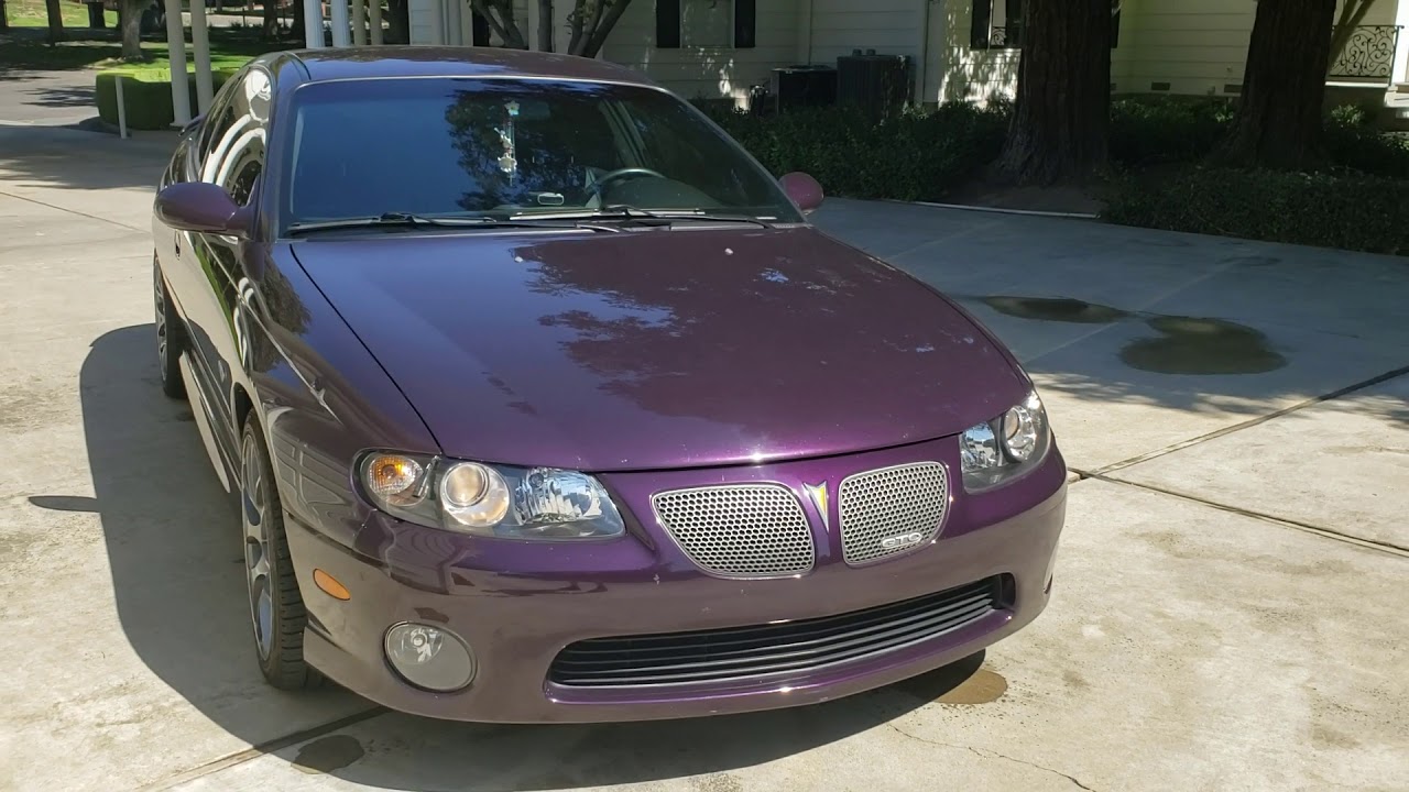 2004 GTO Purple - YouTube