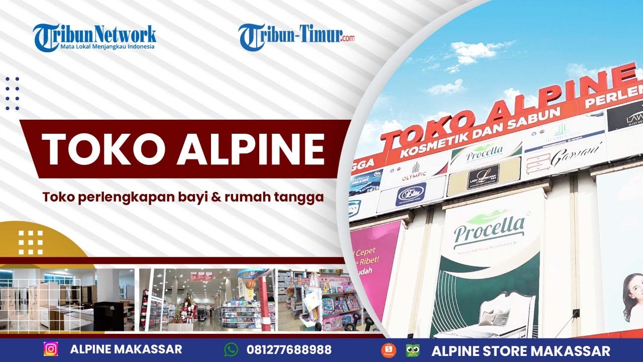 TOKO ALPINE | Toko Perlengkapan bayi dan alat rumah tangga - YouTube