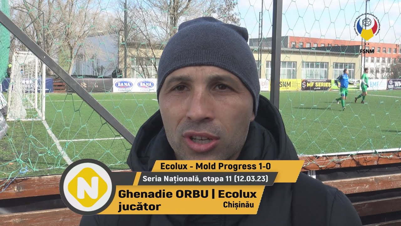 (Interviu) Ghenadie ORBU, jucător Ecolux Chișinău (12.03.23) Seria ...