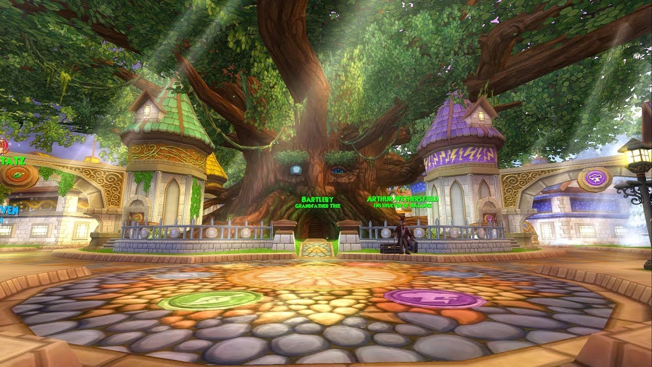 THE NEW WIZARD101! - Updated Commons & Ravenwood - YouTube