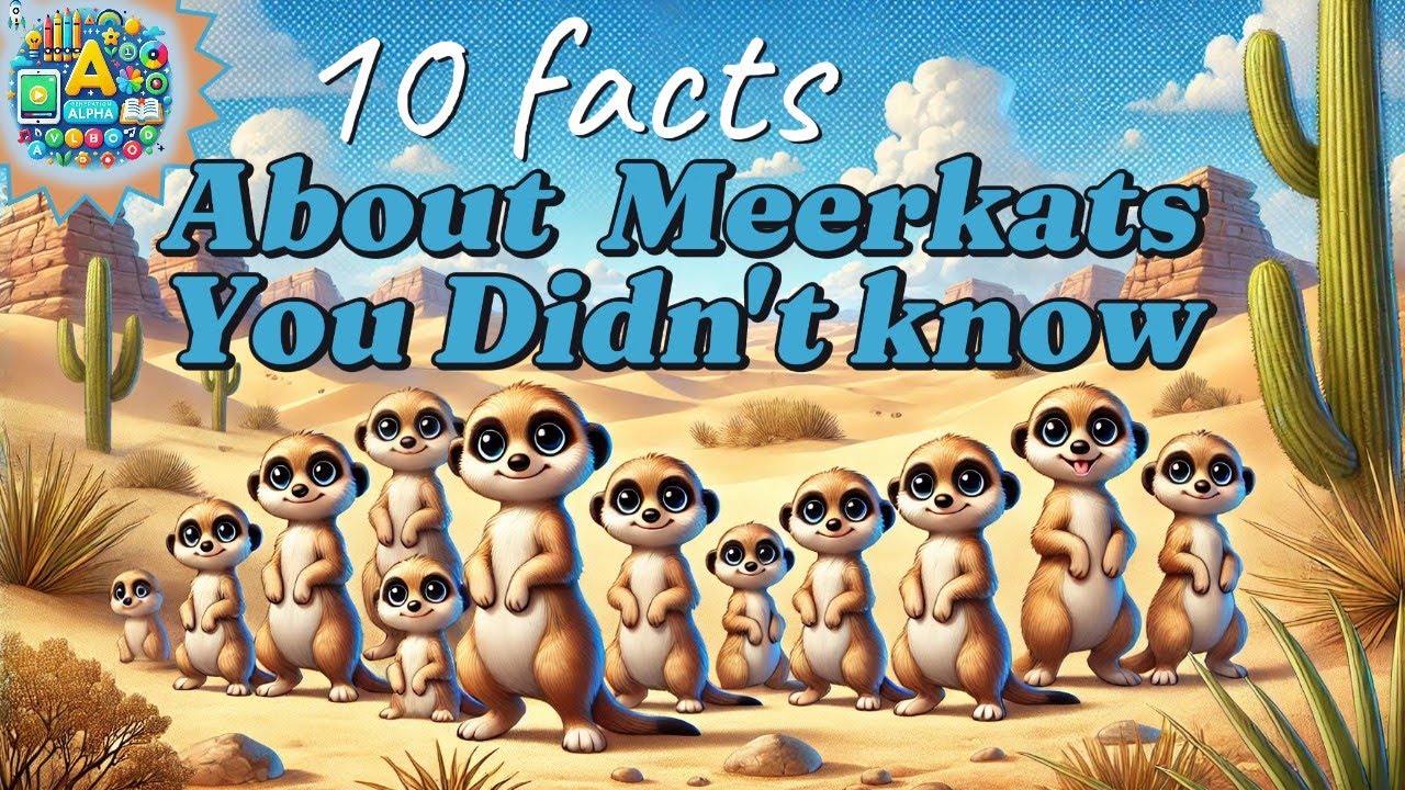 The 10 Most Amazing Facts About Meerkats | Interesting Facts | Animal ...
