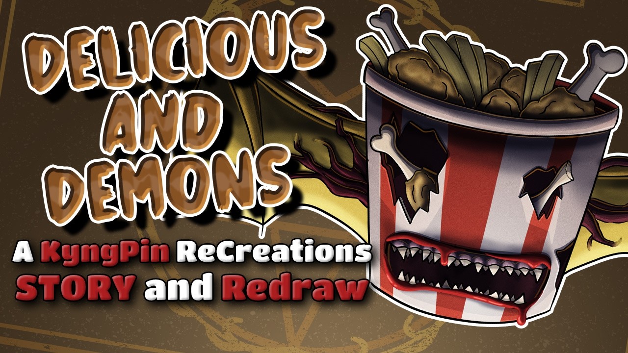Delicious and Demons | A KyngPin ReCreations Story and Speedpaint - YouTube