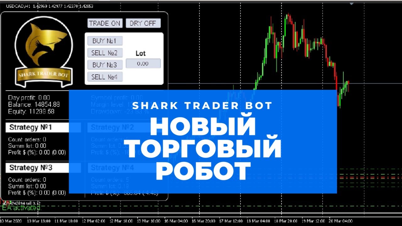 ТОРГОВЫЙ РОБОТ SHARK TRADER BOT ЛУЧШИЙ РОБОТ В СНГ - YouTube