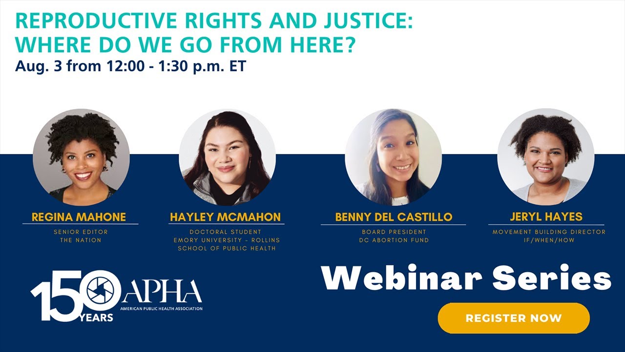 Reproductive rights and justice: Where do we go from here? - YouTube