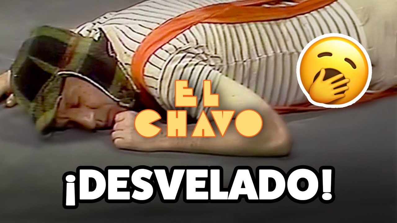 El Chavo está desvelado y se queda dormido en todas partes | El Chavo ...