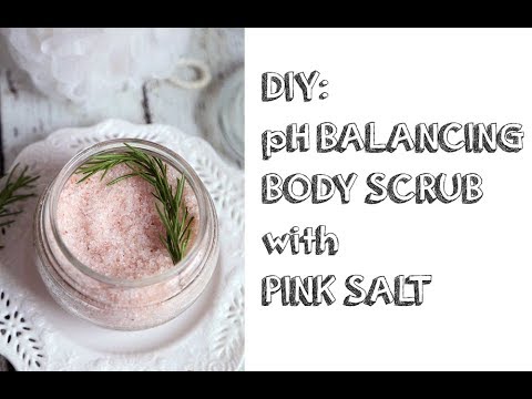 DIY Body Scrub to Restore Skin pH Balance - YouTube