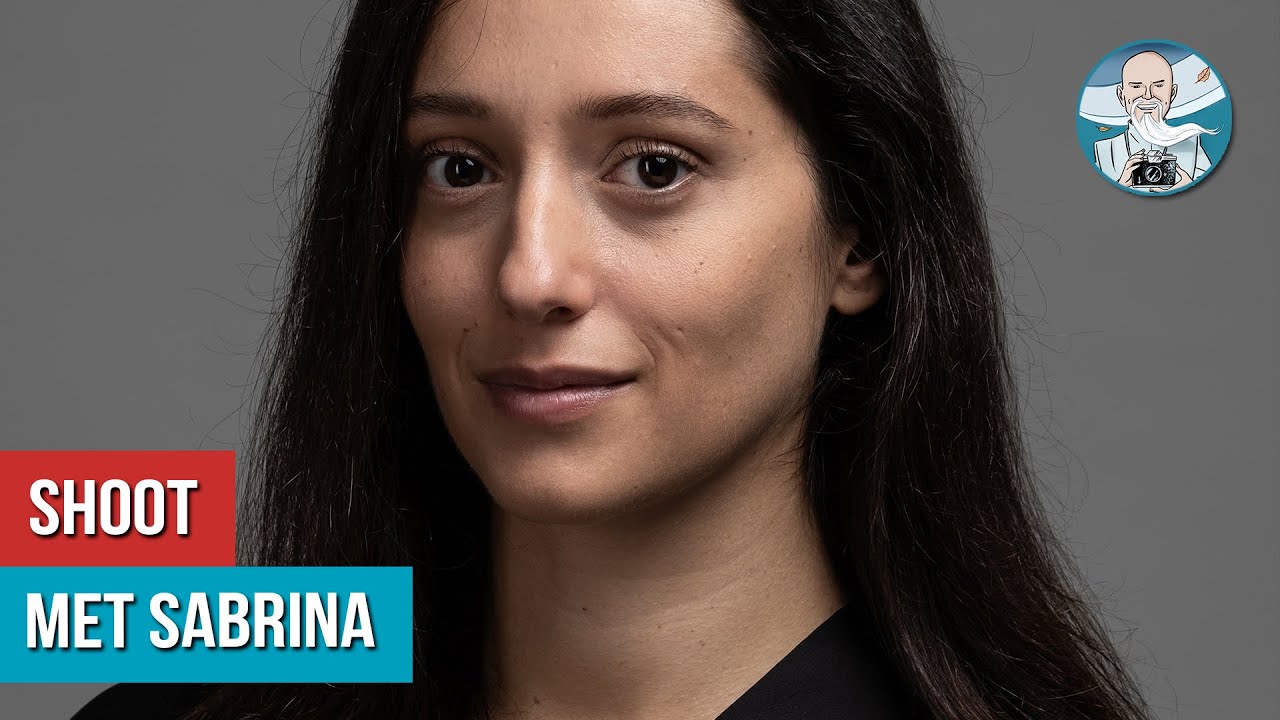 Studio shoot met Sabrina - Behind The Scenes Portretfotografie - YouTube