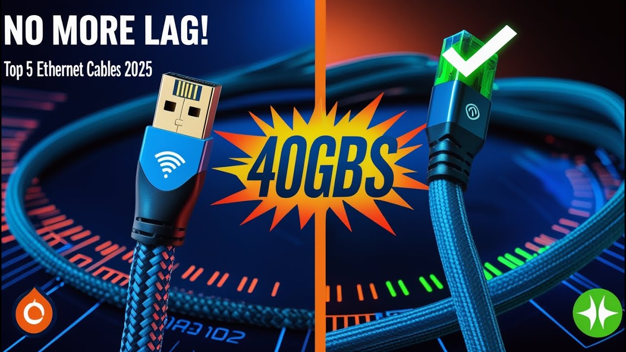 5 Best Ethernet Cables Review in 2025 – Boost Speed & Cut Lag - YouTube