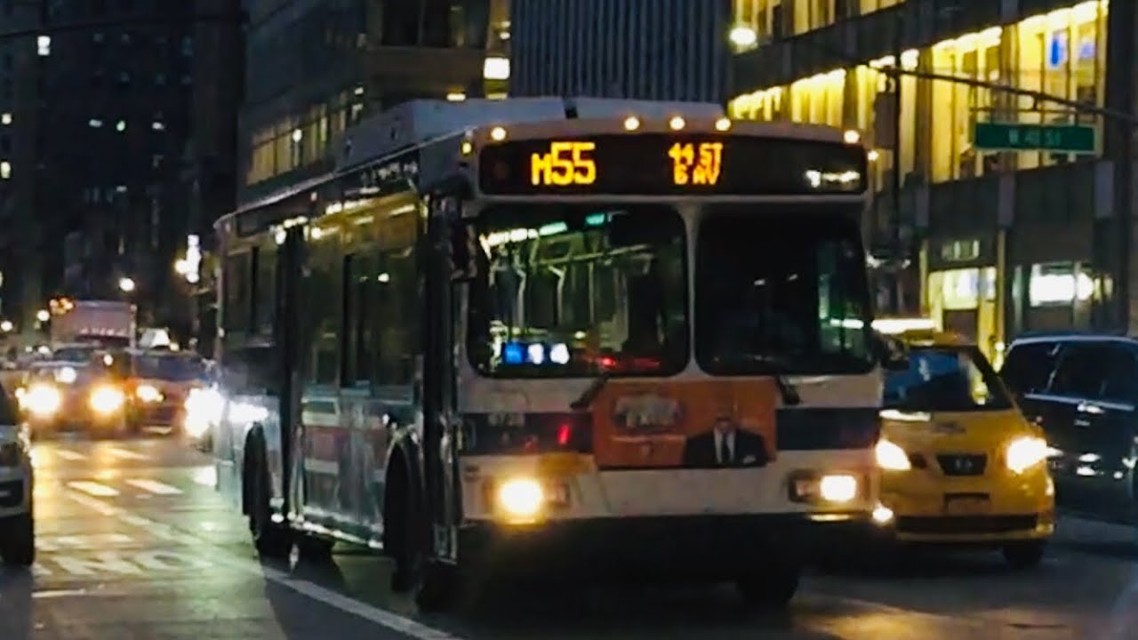 MTA NYCT Bus: 2006 Orion VII OG Gen-2 Hybrid #6736 on the (M55) on 6th ...